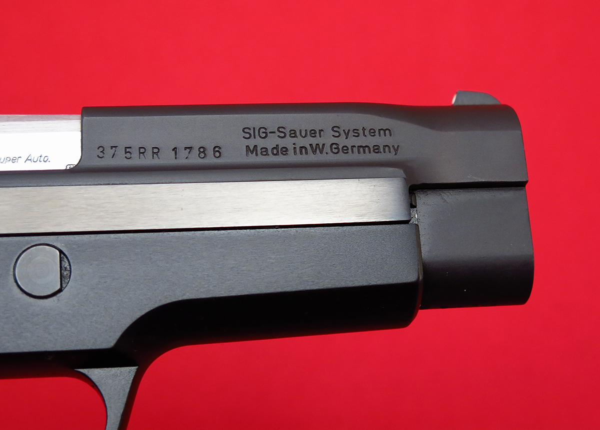 Browning Bda .38-Super...Mfd 1977 By Sig Sauer/W. Germany...Scarce, 1 ...