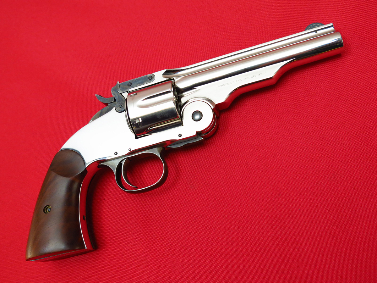 Smith & Wesson Schofield Model Of 2000... 5-Inch/Nickel Wells Fargo ...