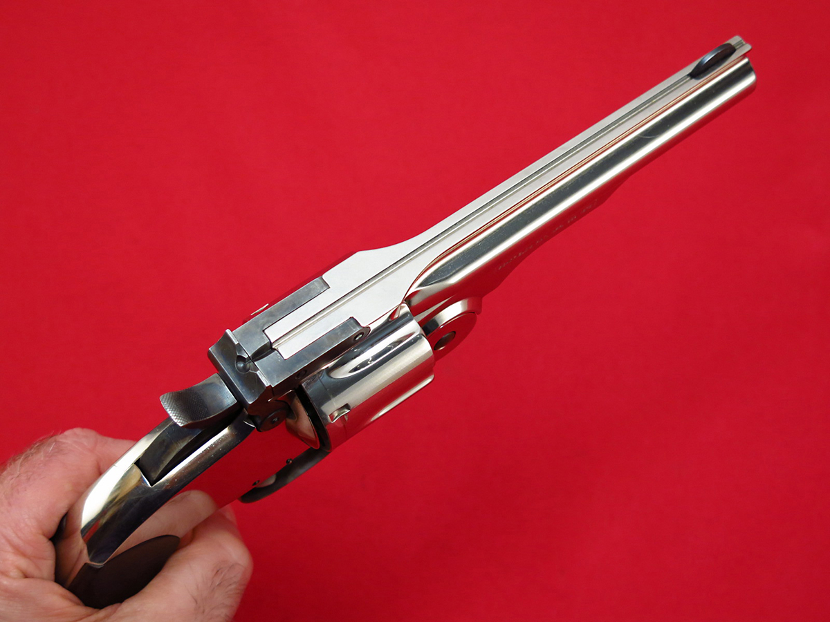 Smith & Wesson Schofield Model Of 2000... 5-Inch/Nickel Wells Fargo ...