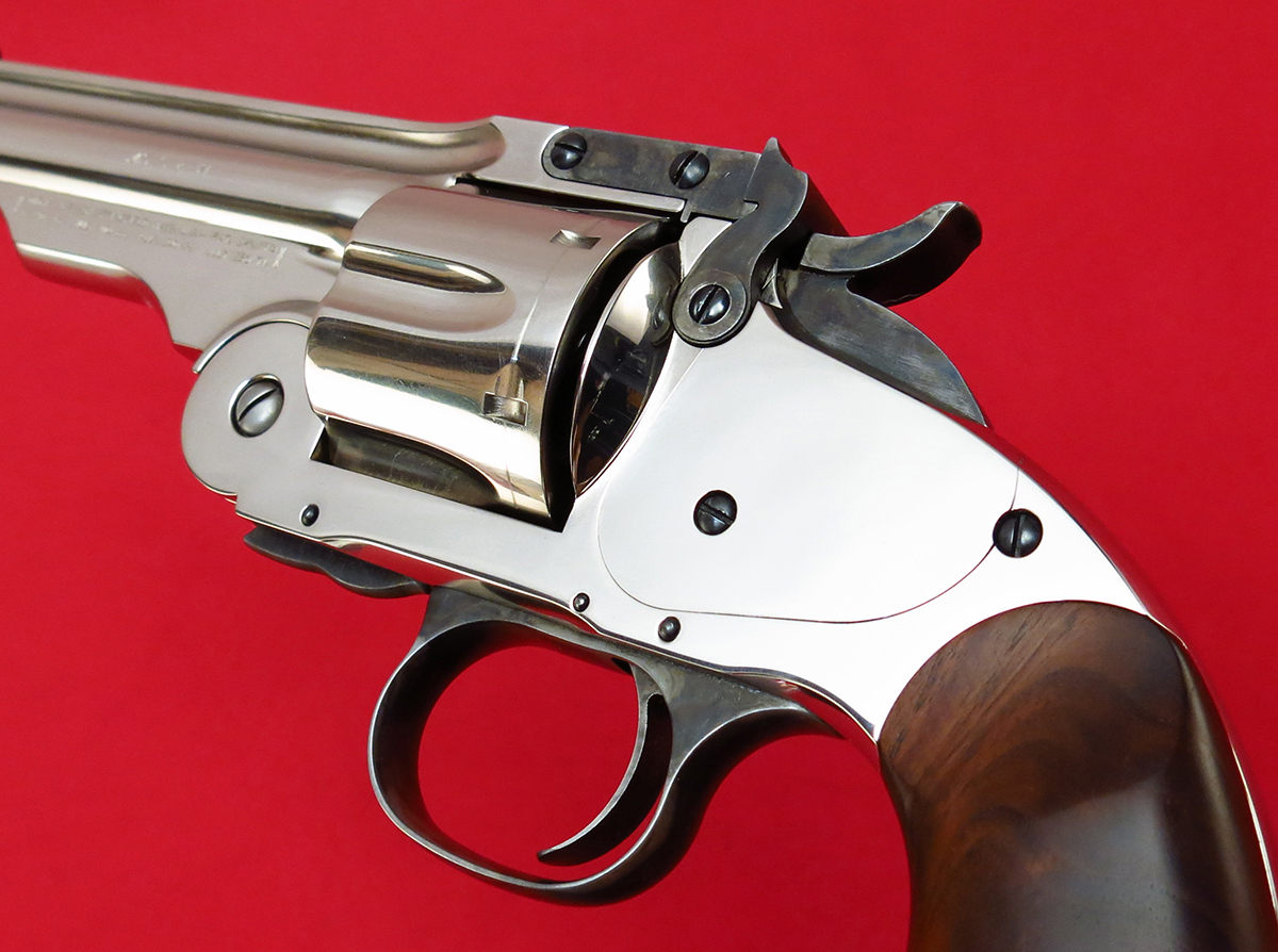 Smith & Wesson Schofield Model Of 2000... 5-Inch/Nickel Wells Fargo ...