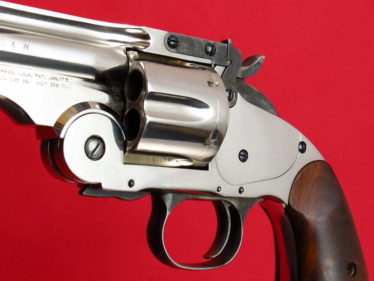 Smith & Wesson Schofield Model Of 2000... 5-Inch/Nickel Wells Fargo ...