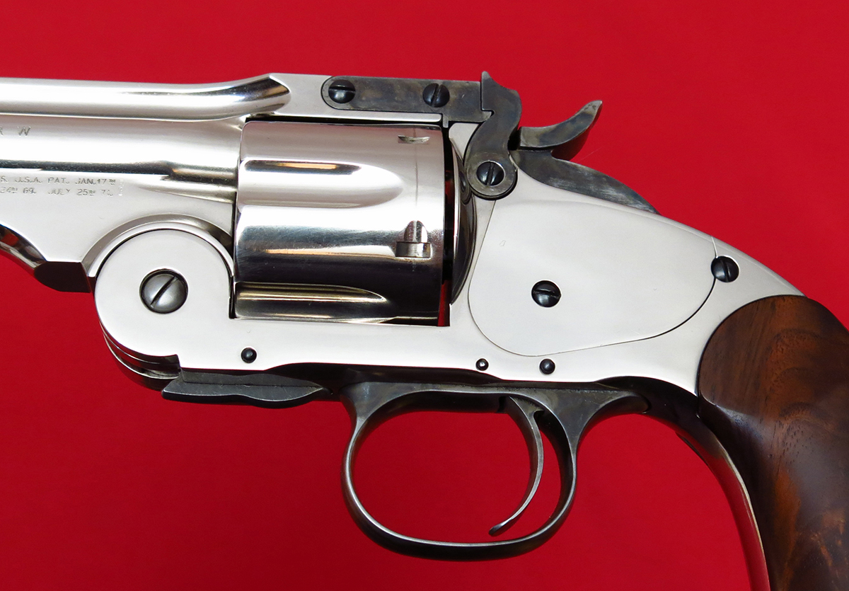 Smith & Wesson Schofield Model Of 2000... 5-Inch/Nickel Wells Fargo ...