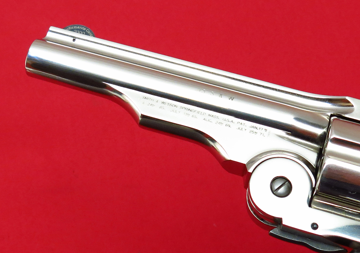 Smith & Wesson Schofield Model Of 2000... 5-Inch/Nickel Wells Fargo ...