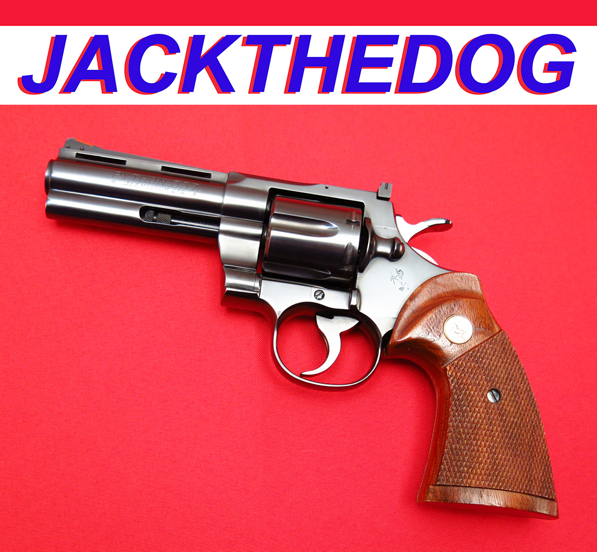 COLT ~ PYTHON .357 MAGNUM...4-INCH BBL...NICE SHAPE...MFD 1966, C&R OK ...