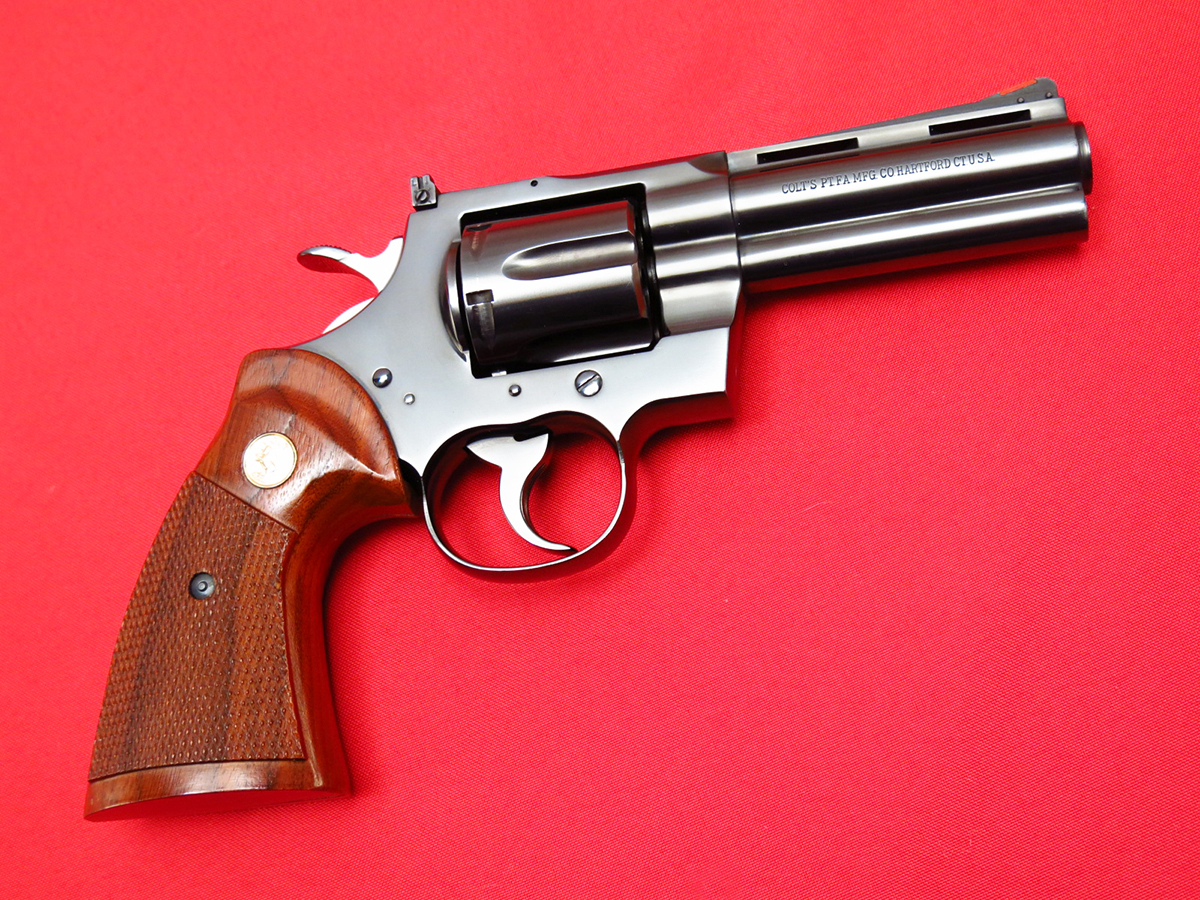 Colt Python .357 Magnum...4-Inch Bbl...Nice Shape...Mfd 1966, C&R Ok ...