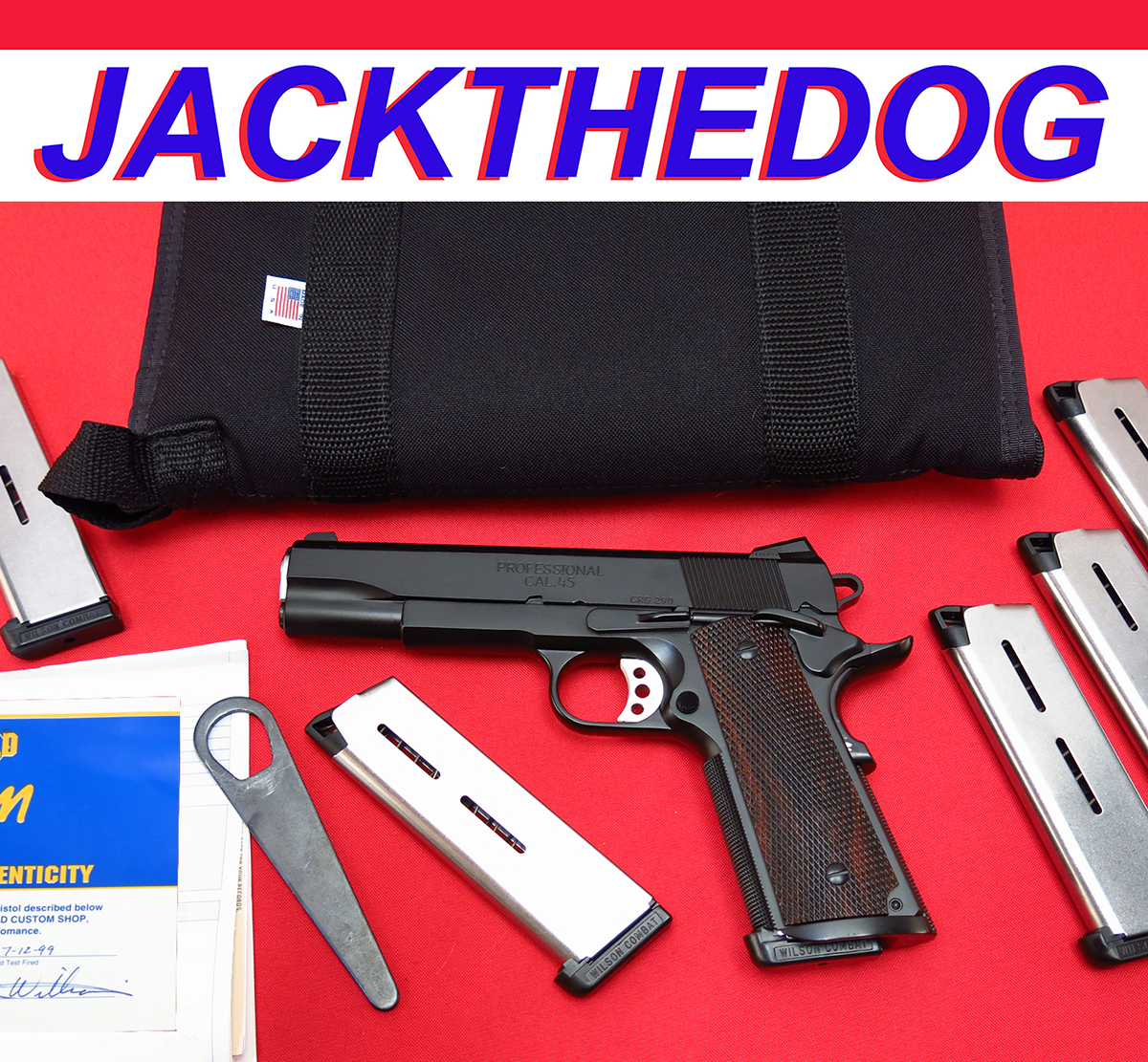 Springfield Armory Professional 1911a1 (Fbi Model)...Early Gun, Mfd ...