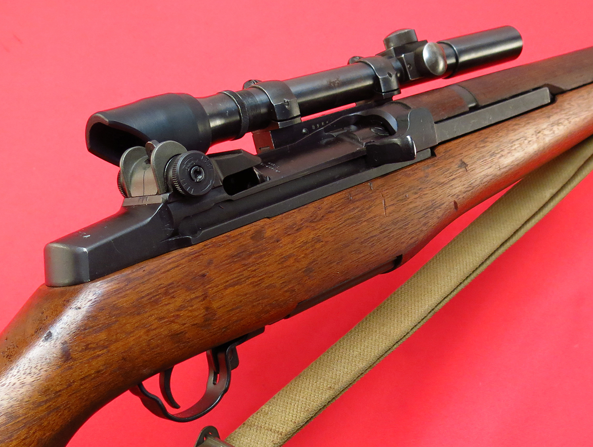 Springfield M1c Garand Sniper Rifle...Documented Cmp Rifle W/ Original ...