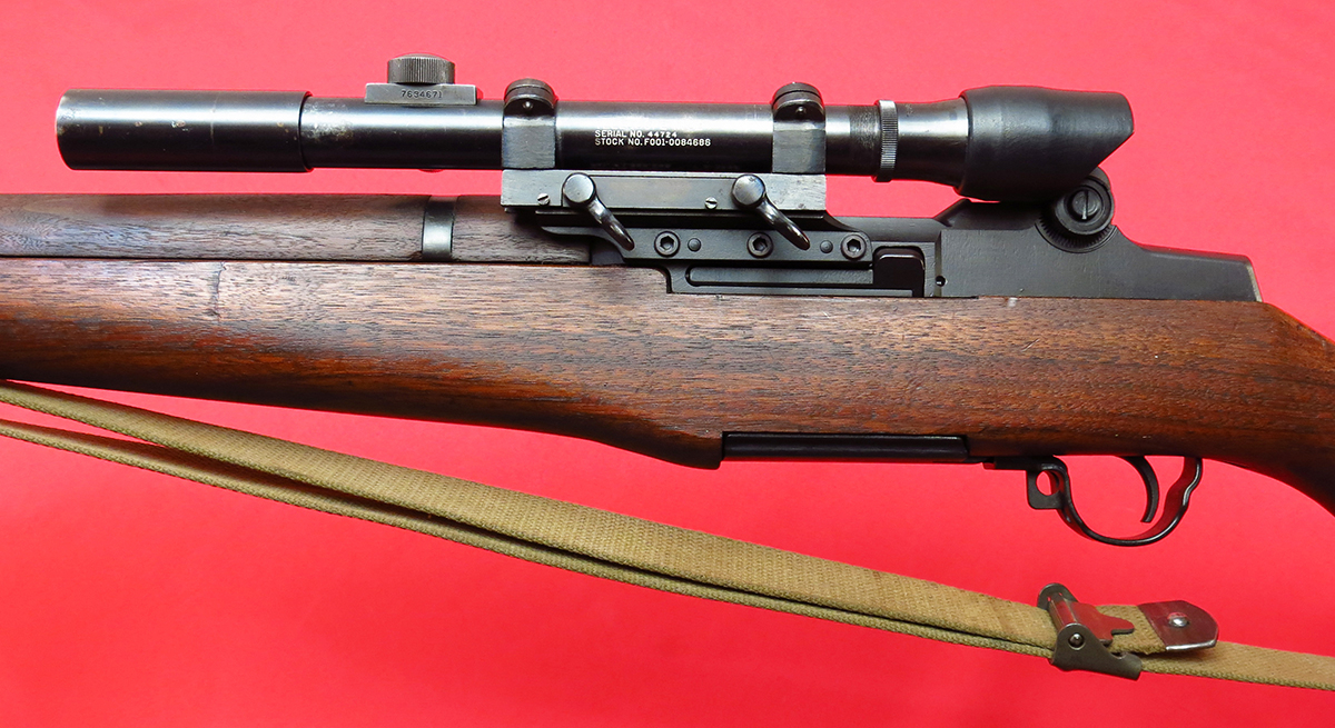 Springfield M1c Garand Sniper Rifle...Documented Cmp Rifle W/ Original ...