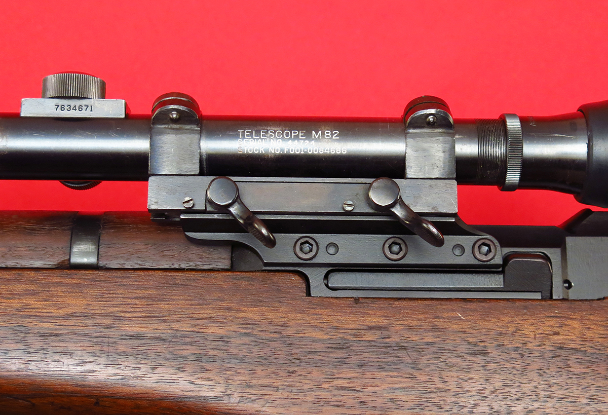 Springfield M1c Garand Sniper Rifle...Documented Cmp Rifle W/ Original ...