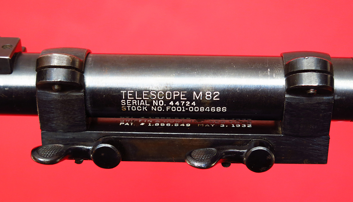 Springfield M1c Garand Sniper Rifle...Documented Cmp Rifle W/ Original ...