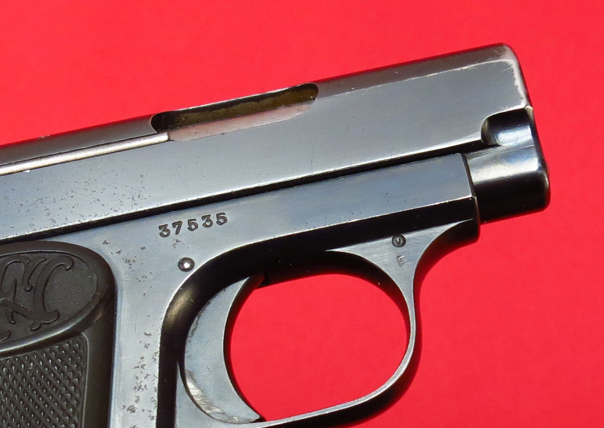 Fabrique Nationale Fn Model 1905 Vest Pocket...Early Production W/O ...