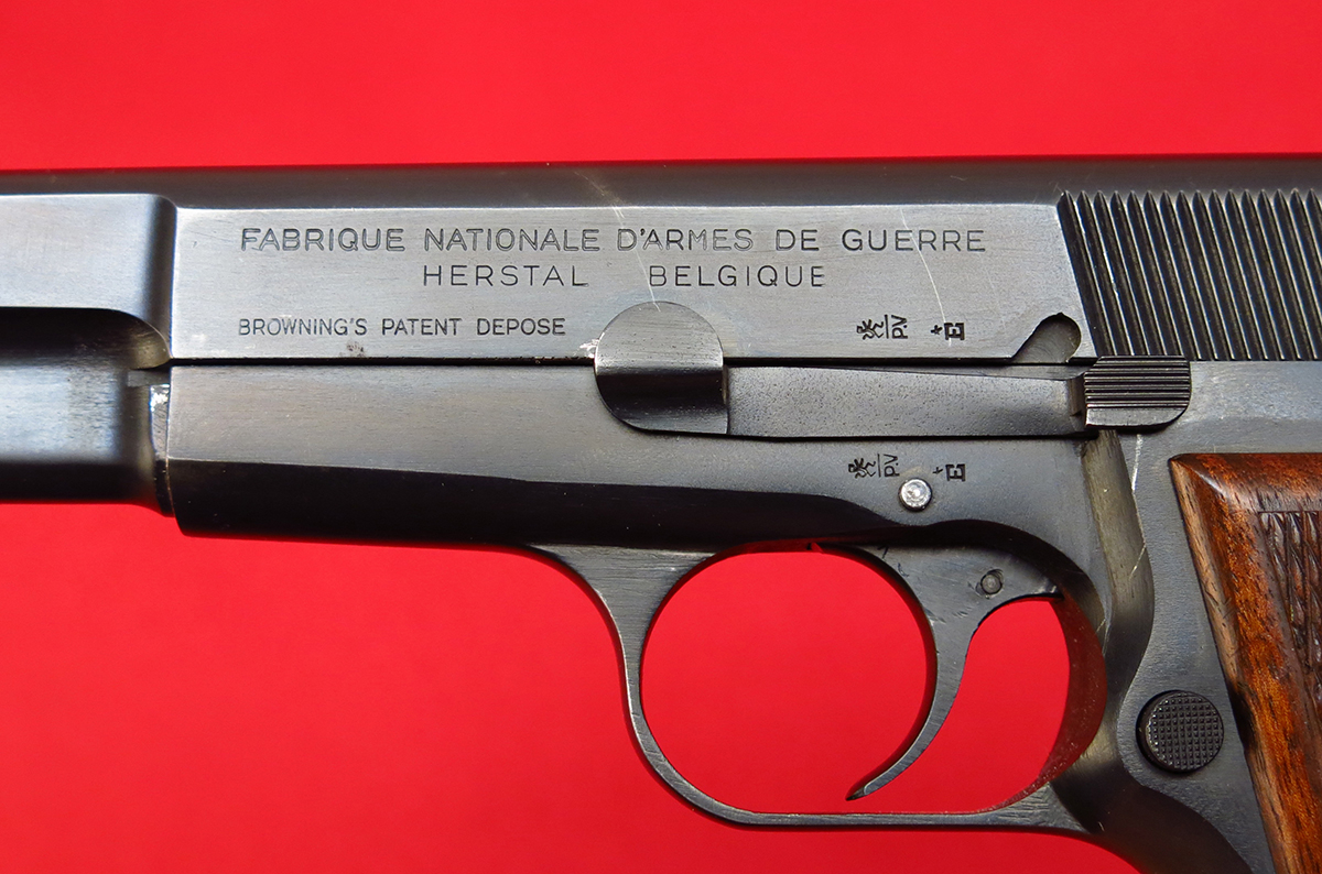 Browning (Fn) Hi-Power 9mm...Thumb Print Slide, Ring Hammer, Internal ...