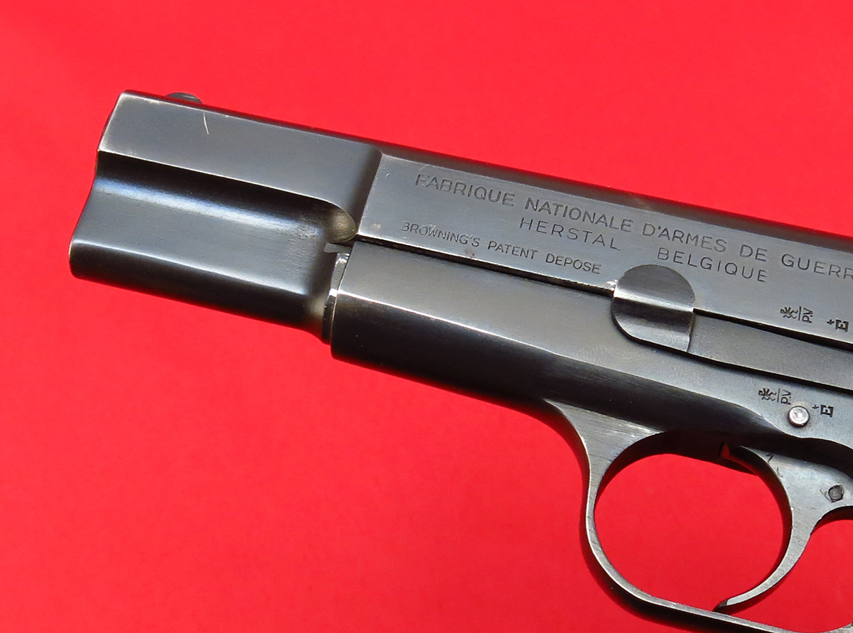 Browning (Fn) Hi-Power 9mm...Thumb Print Slide, Ring Hammer, Internal ...