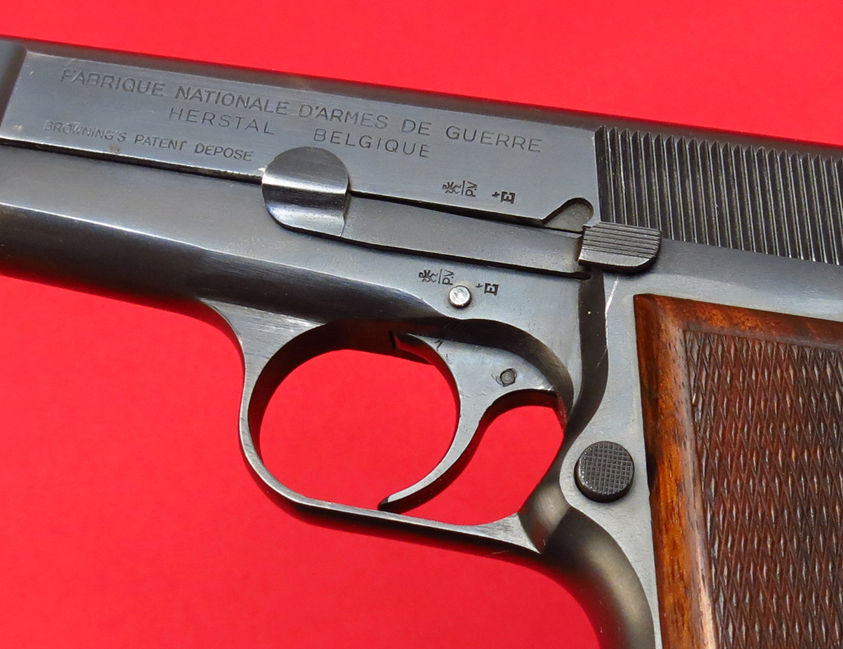 Browning (Fn) Hi-Power 9mm...Thumb Print Slide, Ring Hammer, Internal ...