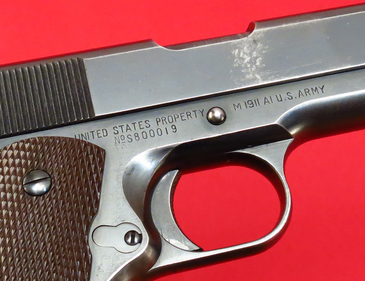 Singer 1911a1 U.S. Army... & Completely Original W/ Clawson Letter...C ...
