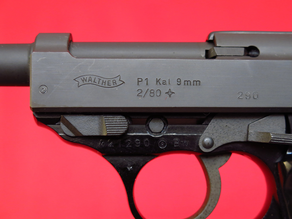 Walther P1 (P38) German Military...Excellent, Matching, Original...Mfd ...