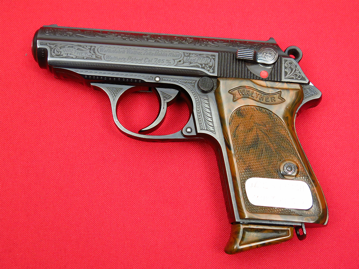 WALTHER - ~ RARE PPK NAZI-ERA FACTORY ENGRAVED & CASED!!...EXCELLENT ...