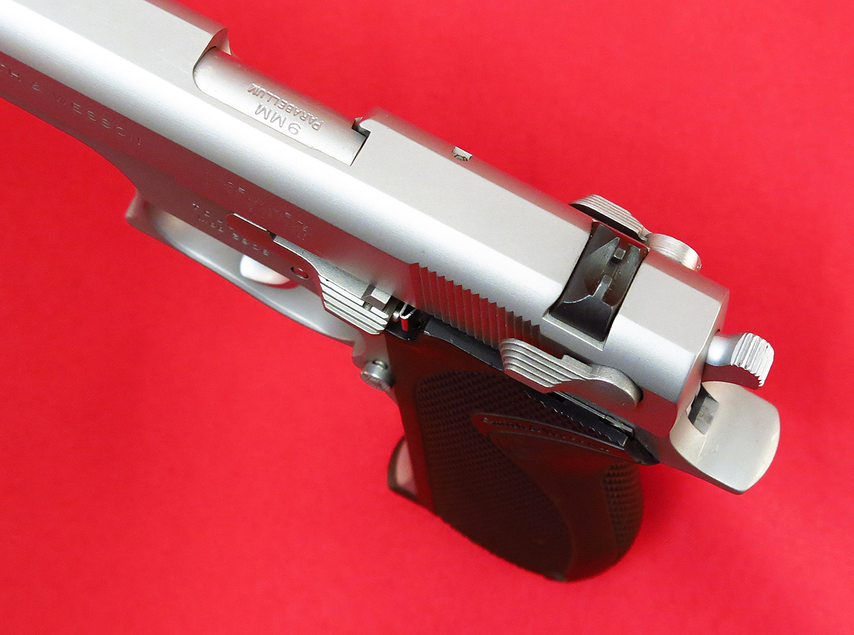 Smith & Wesson Model 3906...Scarce Full Sized Single-Stack Stainless ...