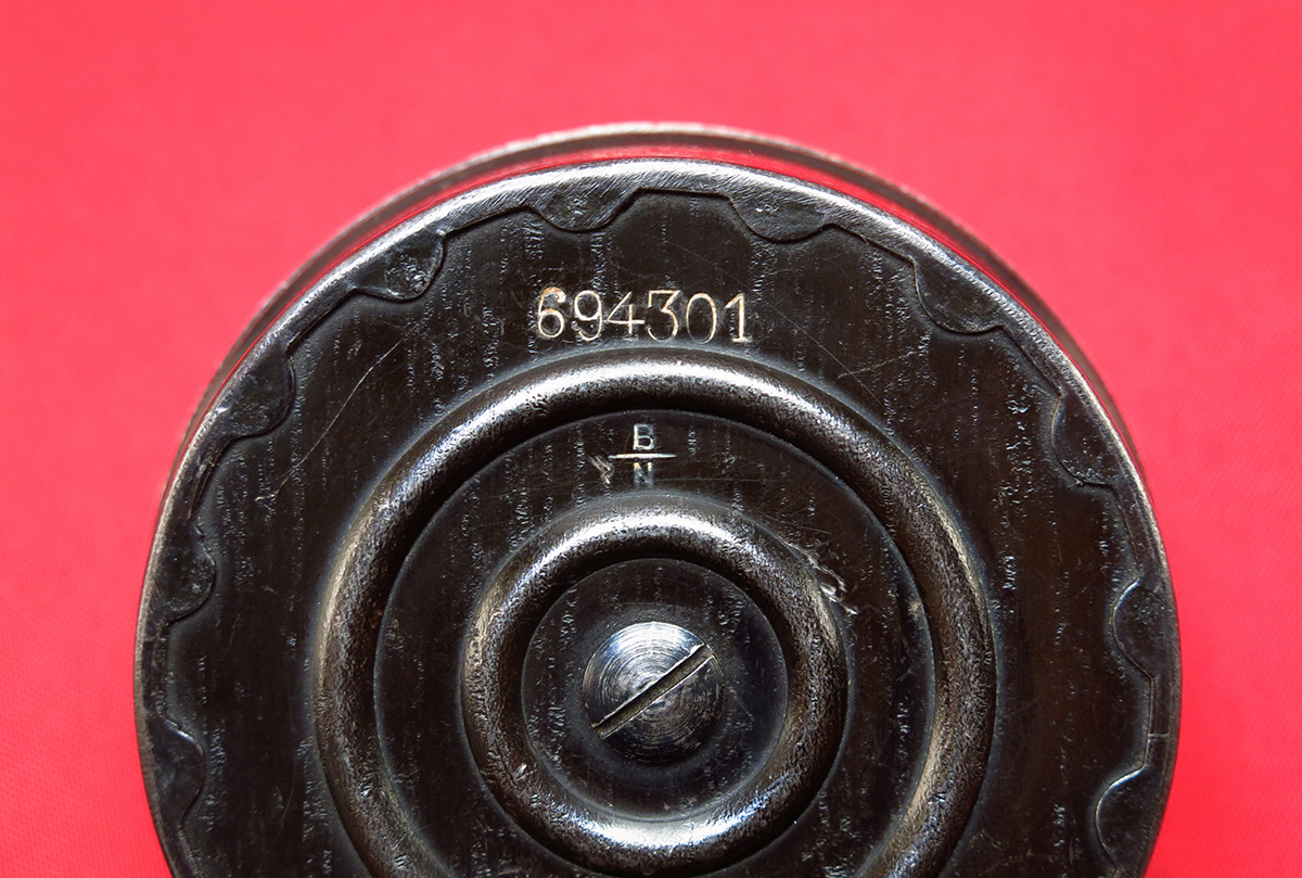 German Ww1 Artillery Luger 9mm Snail Drum Magazine...Good Original ...