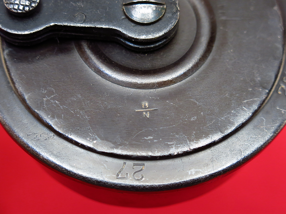 German Ww1 Artillery Luger 9mm Snail Drum Magazine...Good Original ...