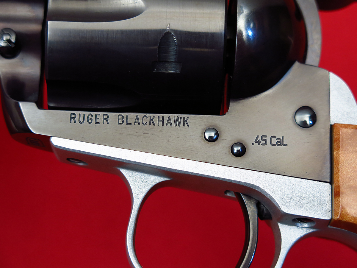 Ruger Clements Custom Flat-Top Blackhawk Dual Cyl. Conversion .45lc ...