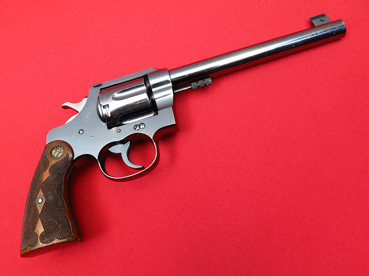 Colt New Service Target .455 Eley...Shipped To Canada During Wwi ...