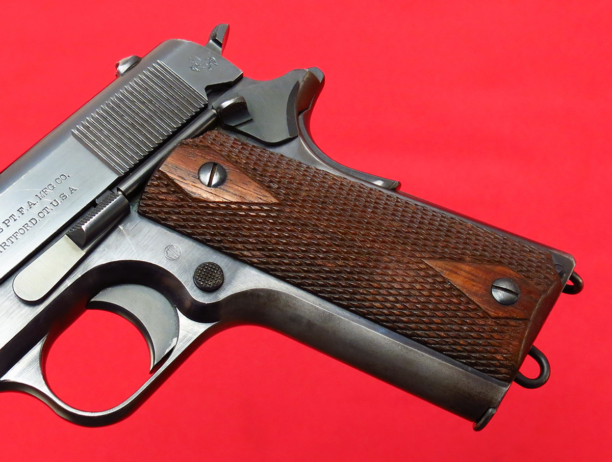Colt 1911 U.S. Army...General Olmsted Inscribed...Mfd 1913 W ...