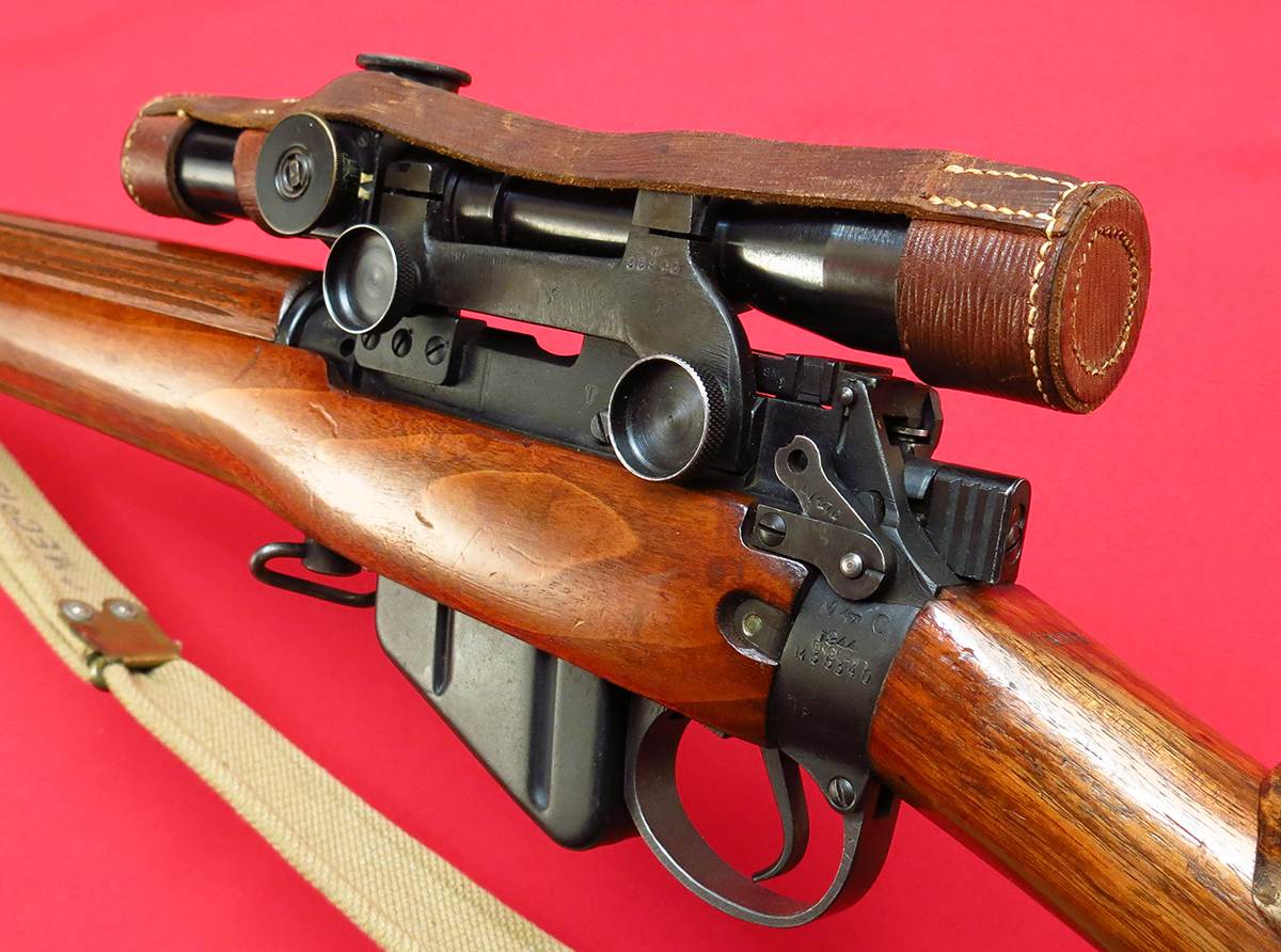 Enfield No.4 Mk I(T) Ww2 British Sniper W/ Matching Sn# Scope & Mount ...
