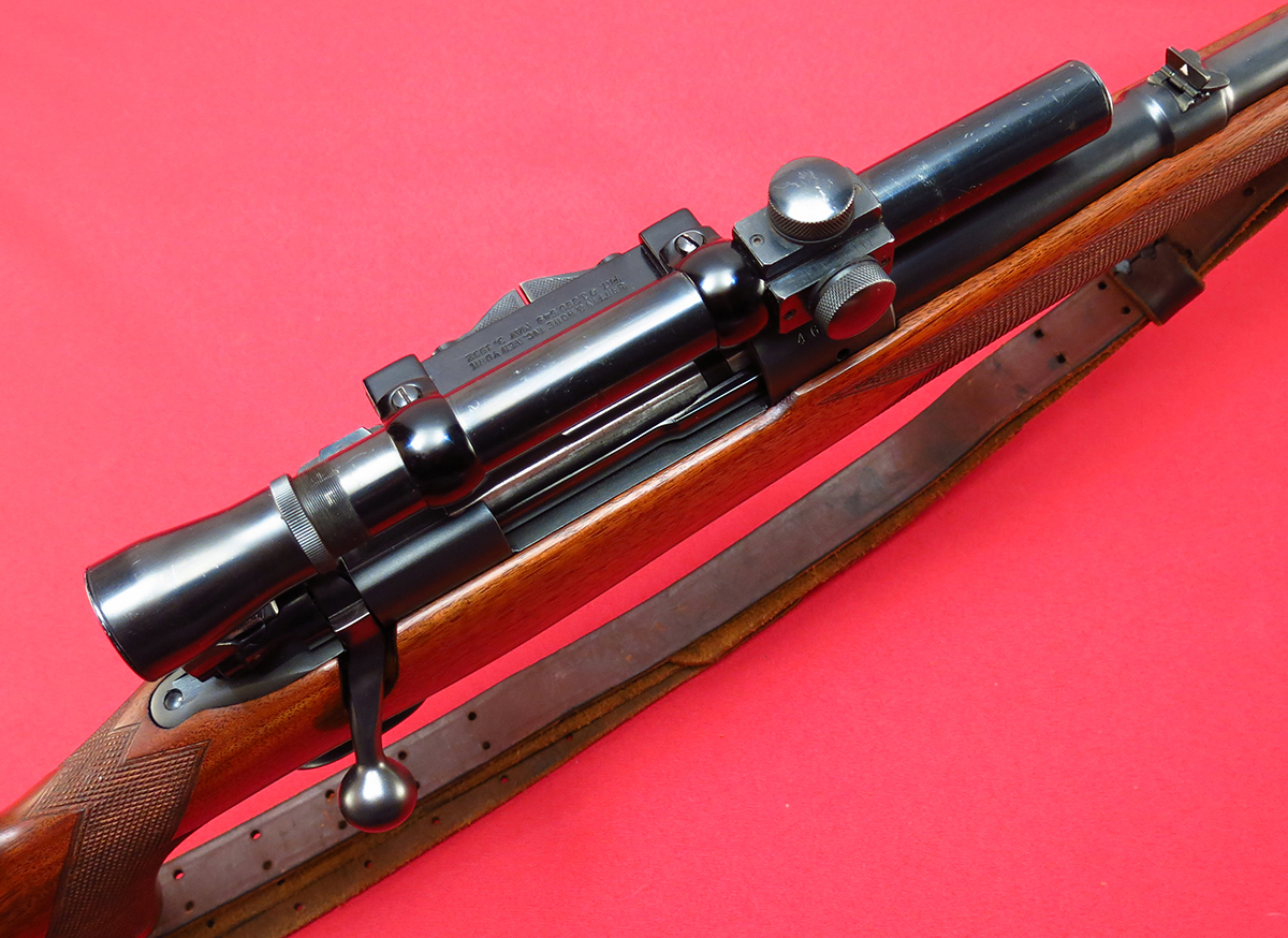 Winchester Pre-War Model 70 Super Grade....Very Nice Rifle W/ G&H Mount ...