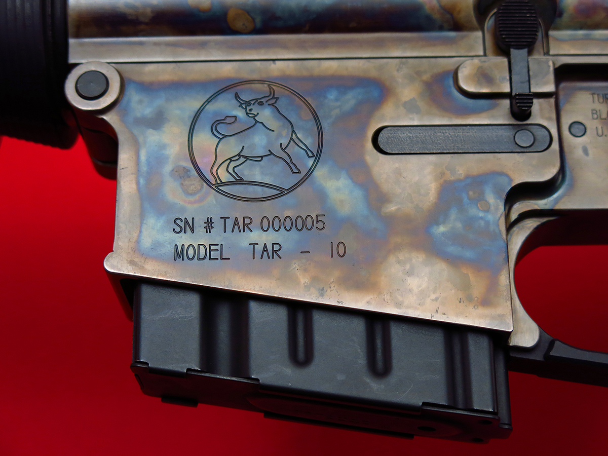 Turnbull Mfg. Co. Tar-10...308 Ar W/ Case Colored Steel Receiver ...