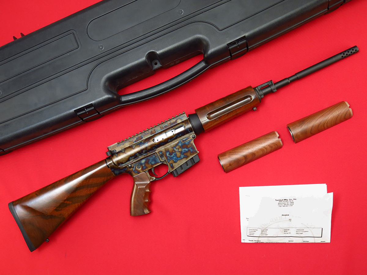 Turnbull Mfg. Co. Tar-10...308 Ar W/ Case Colored Steel Receiver ...