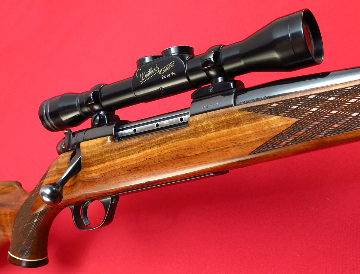 Weatherby German Mark V Deluxe .270wby...Nice Original Shape W/ Wby 2x7 ...