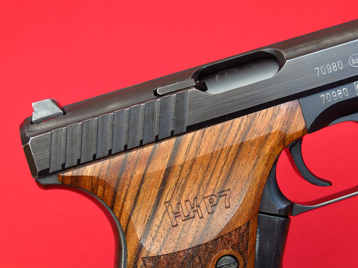 Heckler & Koch Hk P7 "Squeeze Cocker" W/ Wood Grips, 2 Mags...German ...