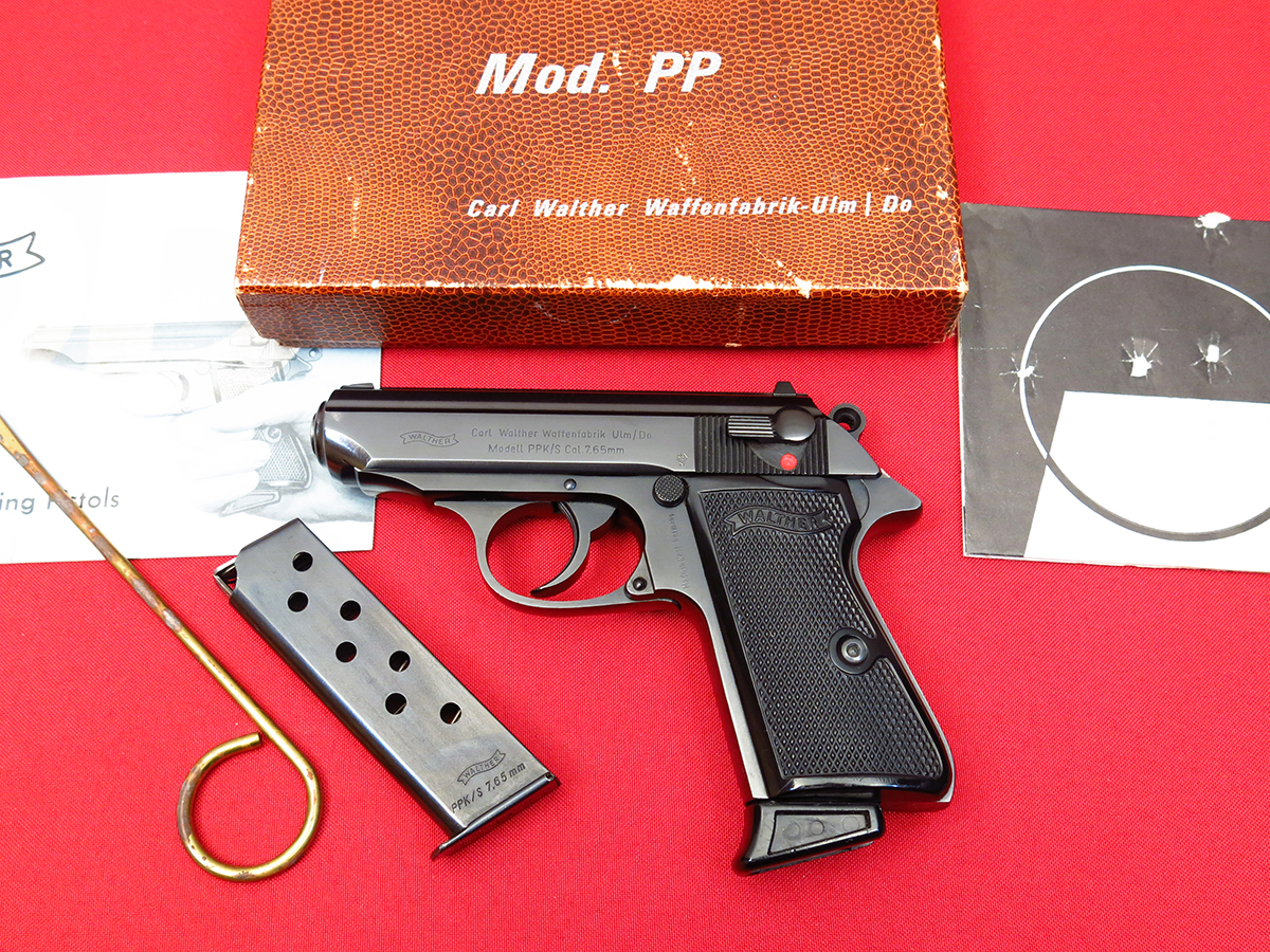 Walther Ppk/S .32acp..."Made In West-Germany", 1969...W/ Box, 2 Mags ...