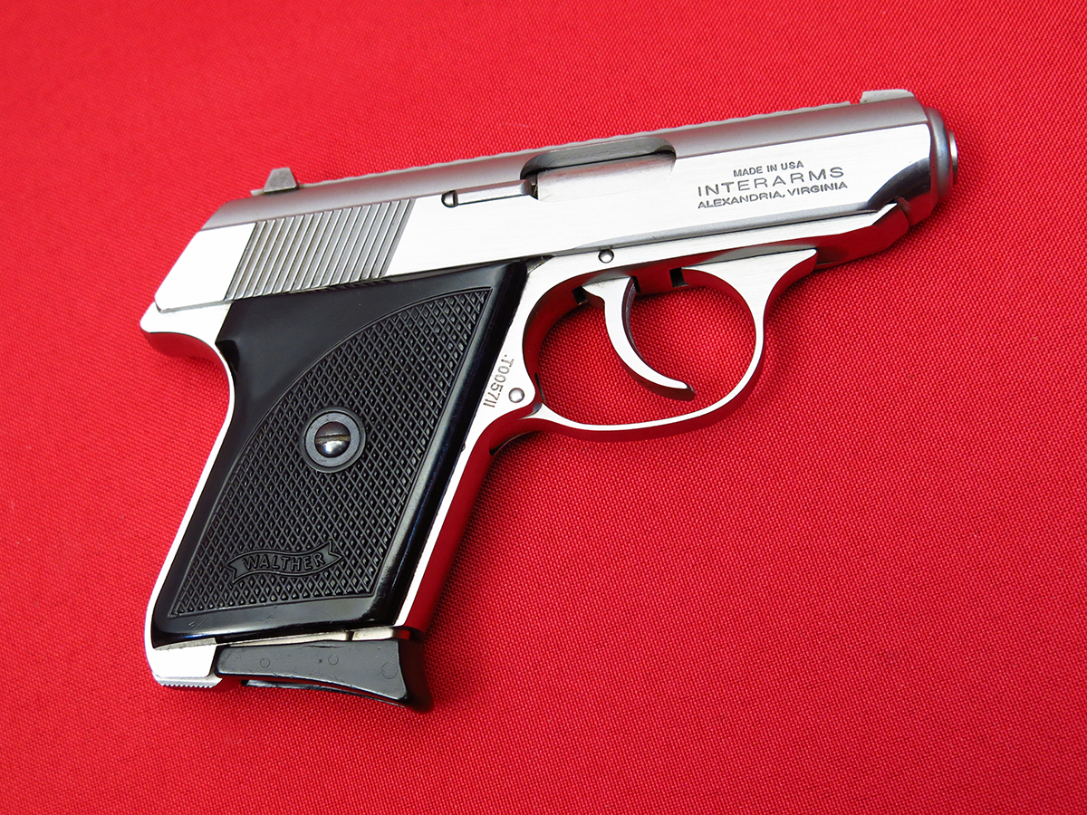 Walther Tph .22lr...Sub-Compact Stainless Steel D/A "Baby Ppk"...Good ...