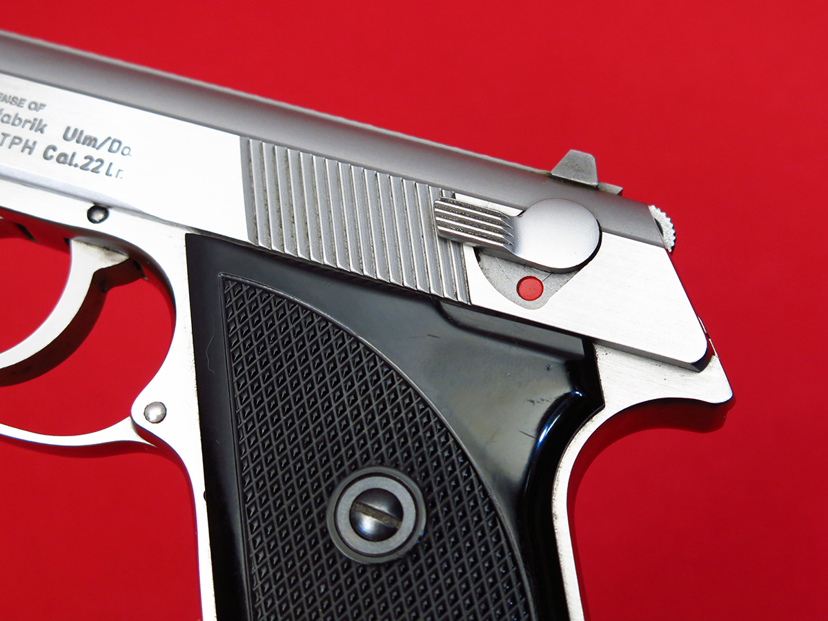 Walther Tph .22lr...Sub-Compact Stainless Steel D/A "Baby Ppk"...Good ...