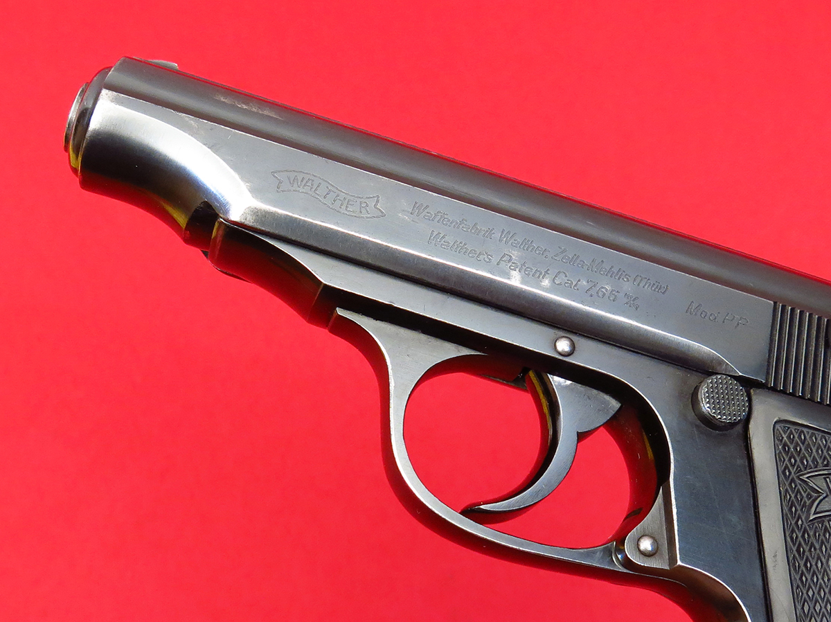 Walther Pp Ww2 Nazi "Rfv" Reich Finance...Matching, All Original W ...
