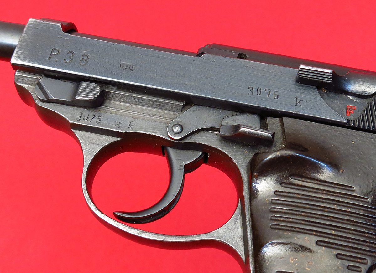 Spreewerk P-38 Cyq Ww2 Nazi Service Pistol...Matching, Original, Non ...