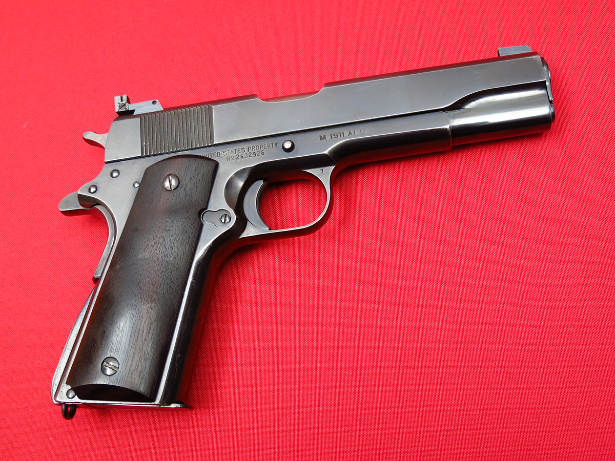 Ithaca 1911a1 Ww2 .45 Auto...Refinished W/ Target Sights...Mfd 1945, C ...