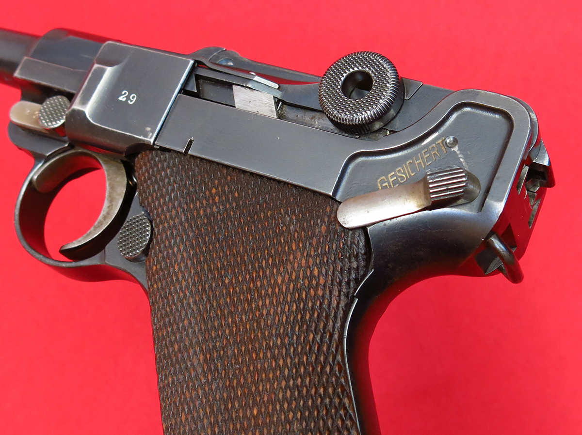 Dwm 1929 Luger...Police School Marked, U-Block, Matching Including Mag ...