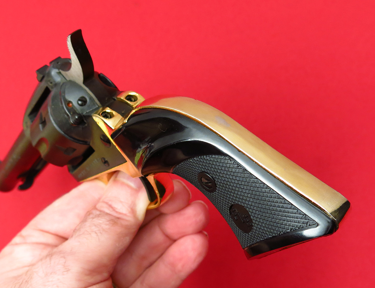 Fie Firearms E15 "Buffalo Scout" Single Action .22lr...Blue & Gold ...