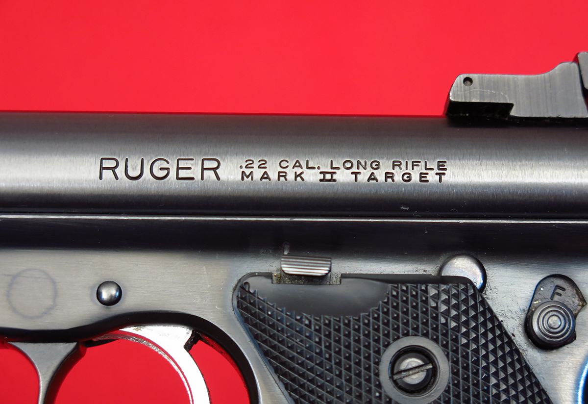 Ruger Mark Ii Government Target Model...6-7/8" Bull Barrel, Target ...