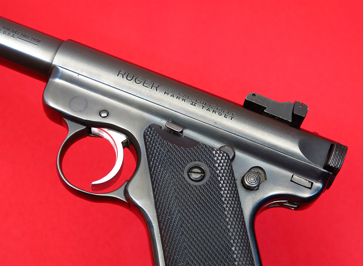 Ruger Mark Ii Government Target Model...6-7/8" Bull Barrel, Target ...