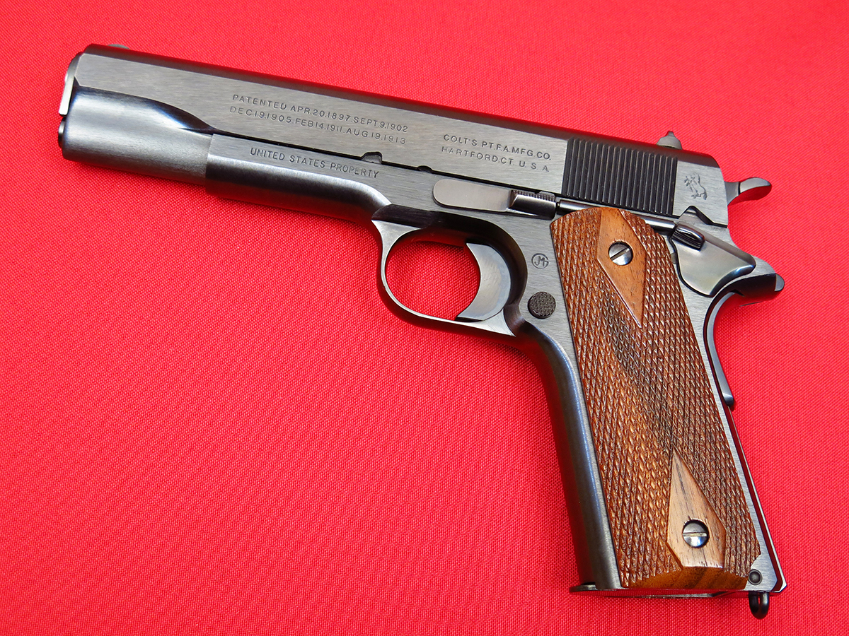 Colt 1911 Wwi .45 (Model 01911 Limited Edition)...Carbonia Blue...Mfd ...