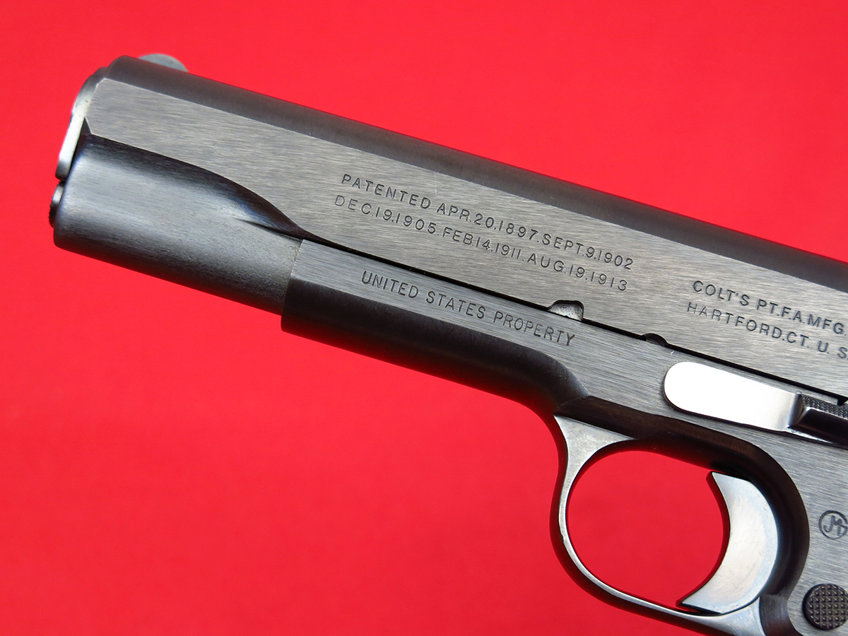 Colt 1911 Wwi .45 (Model 01911 Limited Edition)...Carbonia Blue...Mfd ...