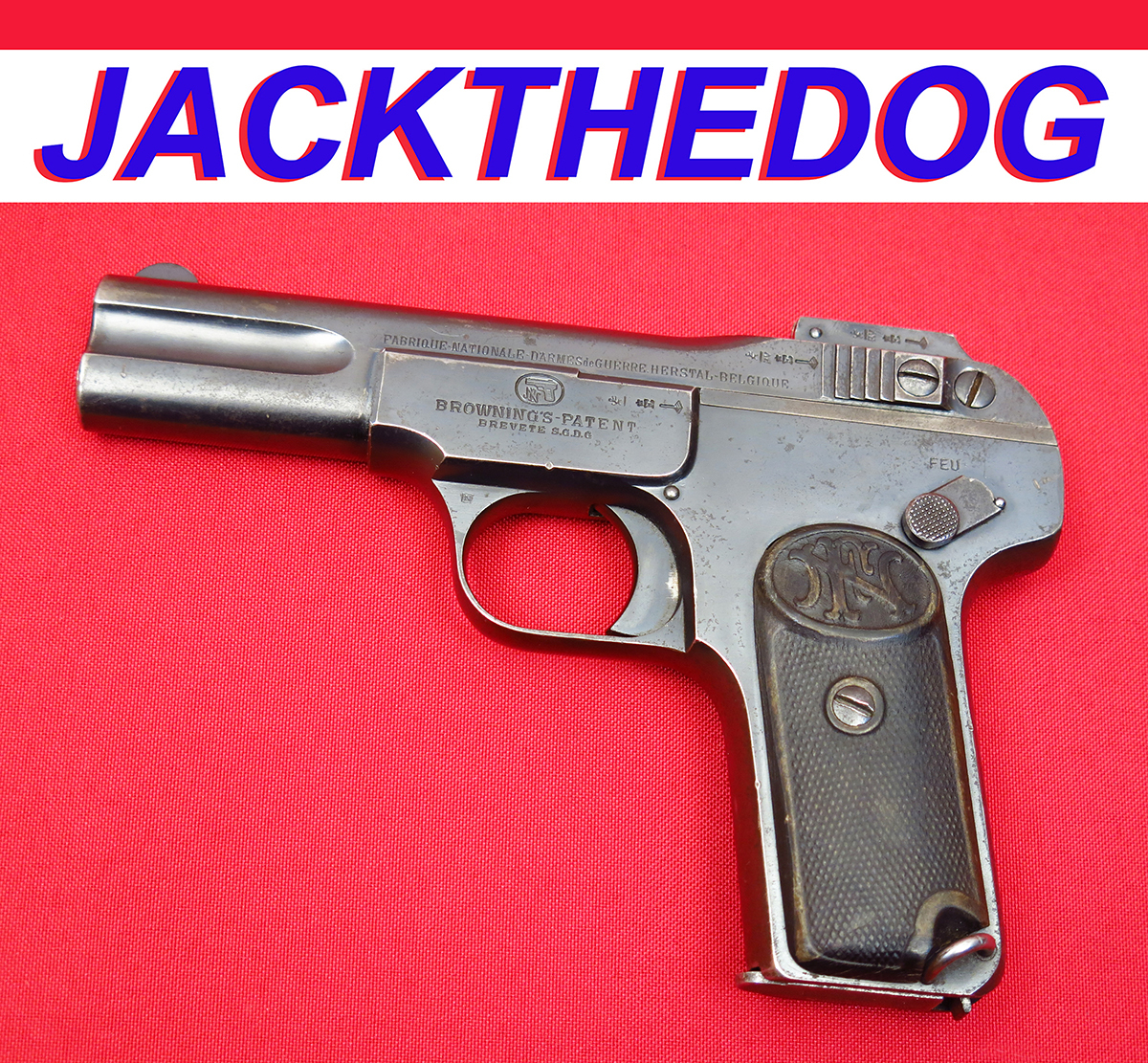 Fabrique Nationale Fn Model 1900...Early John Browning Design ...