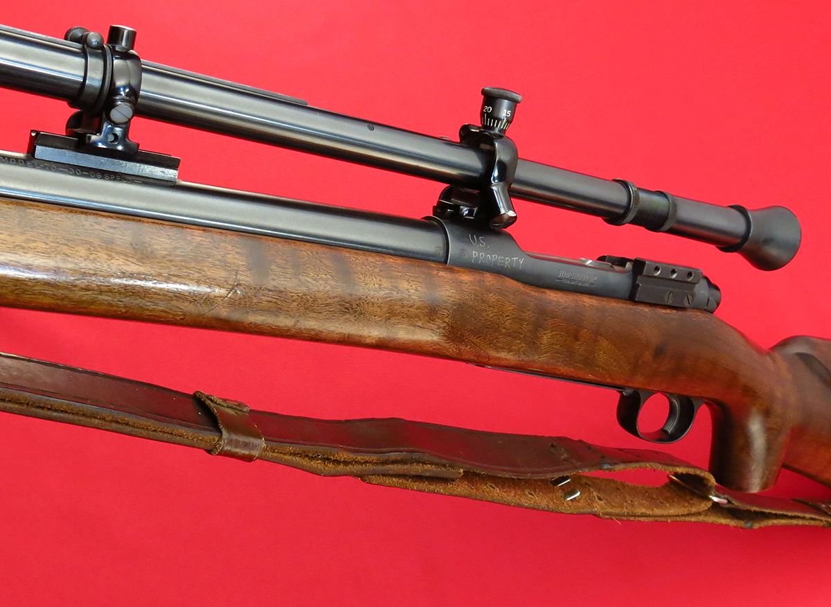 Winchester M70 Target U.S. Property...Vietnam Type Sniper...W/ 20x ...