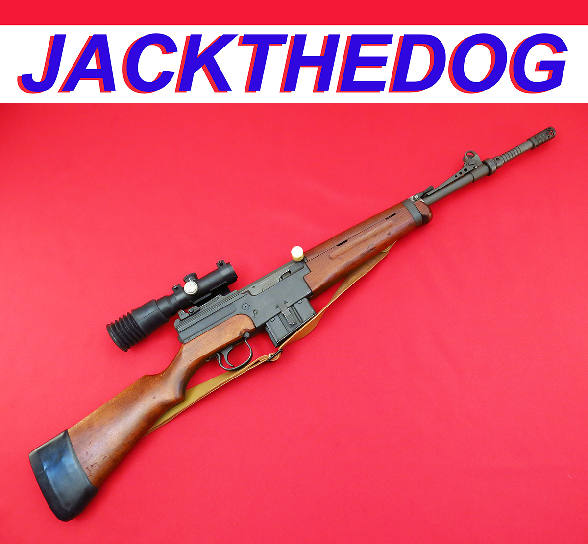 French Mas Mle 1949-56 Semi-Auto Sniper Rifle W/ Original Scope ...