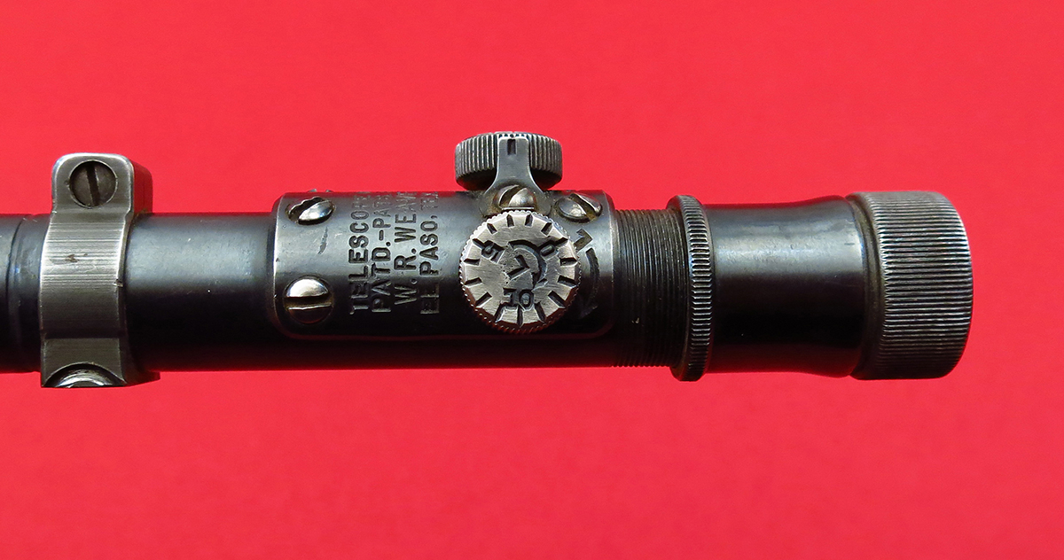 RARE & ORIGINAL WW2 WEAVER M73B1 SCOPE & RINGS FOR REMINGTON 03A4 ...