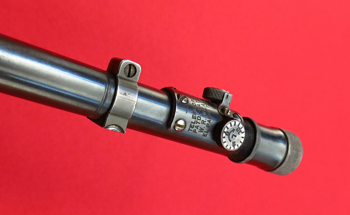 RARE & ORIGINAL WW2 WEAVER M73B1 SCOPE & RINGS FOR REMINGTON 03A4 ...